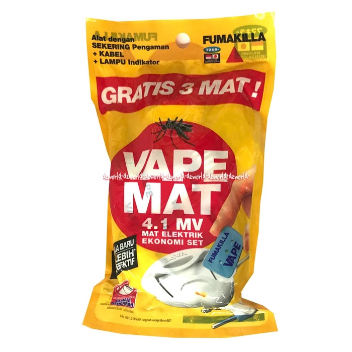 Jual Vape Ultra Mat 21 pcs | 45 pcs | Fumakilla Mat CHeap Mat Device ...