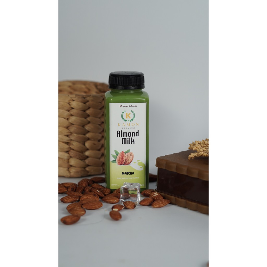 Jual Susu Almond KAMON Matcha - 250 gram | Shopee Indonesia