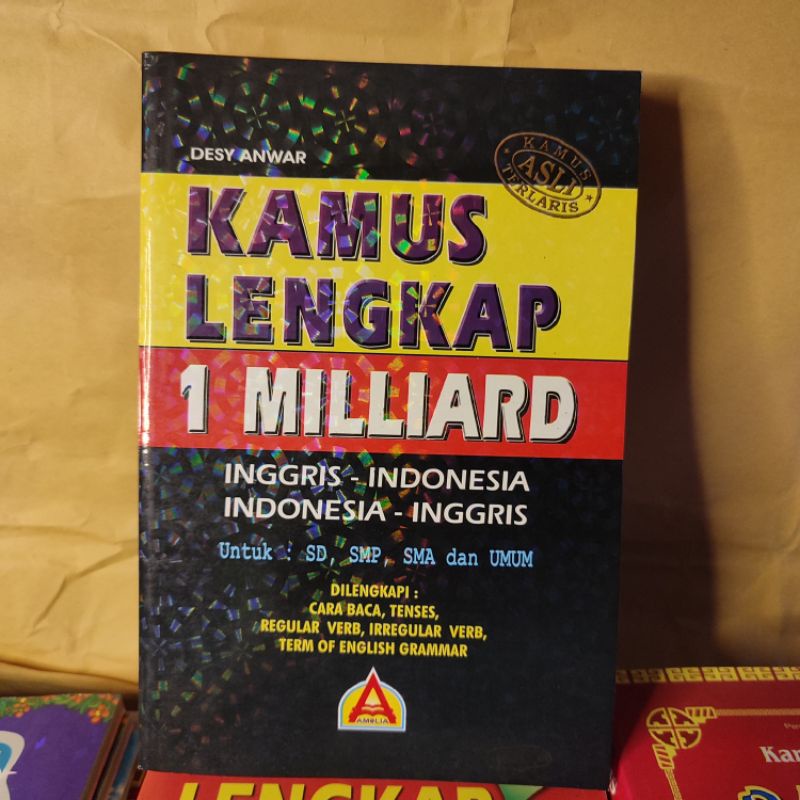 Jual Kamus Lengkap 1 Milyar - Kamus Bahasa Inggris Indonesia | Kamus ...
