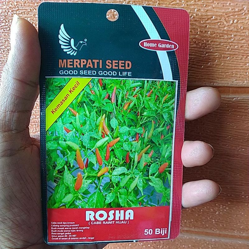 Jual Benih Cabe Rawit Hijau Rosha 50 Biji Berkualitas Mutu Terjamin ...