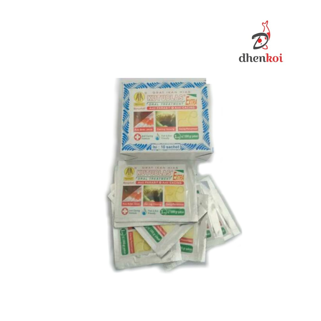 Jual KUTUBLAS EXTRA Obat Anti Cacing Parasit Ikan Koi Koki | Shopee ...