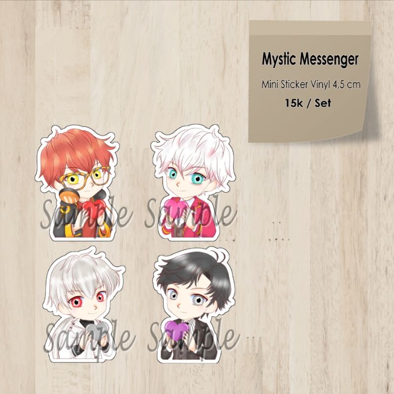 Jual Mini Sticker Mystic Messenger Set | Shopee Indonesia