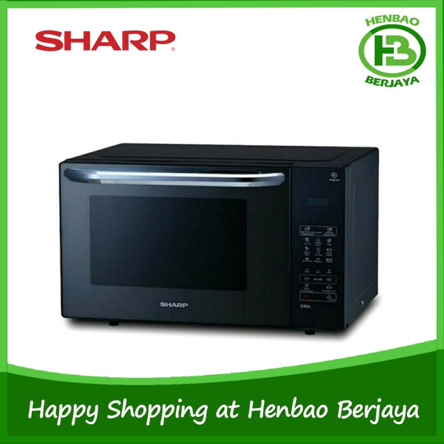 Jual Sharp Microwave Oven Grill 25 Liter R735MTK 1000 Watt Hitam R ...