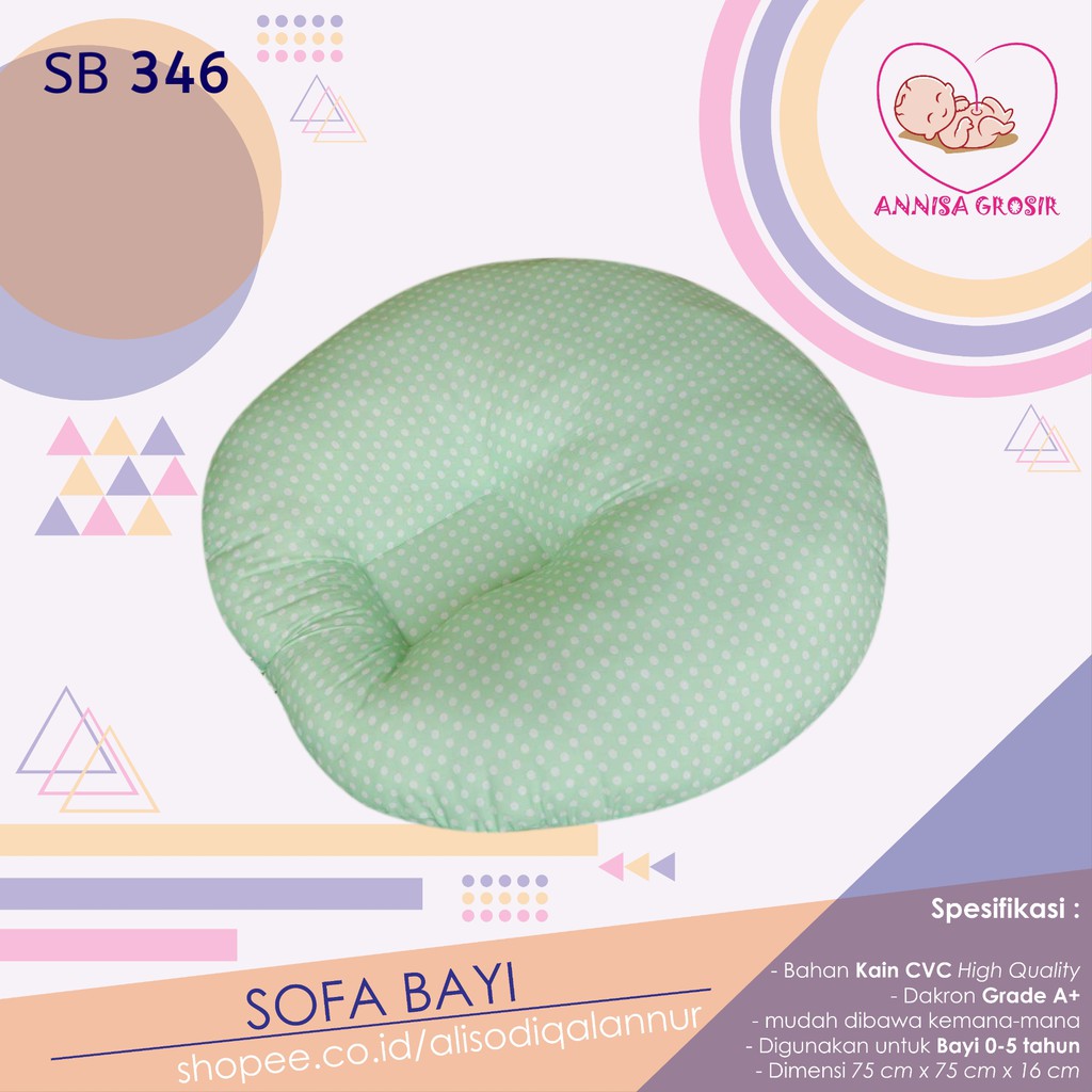 Jual Elhababy Sofa Bayi Newborn Baby Lounger Kursi Bayi Baru Lahir SB ...