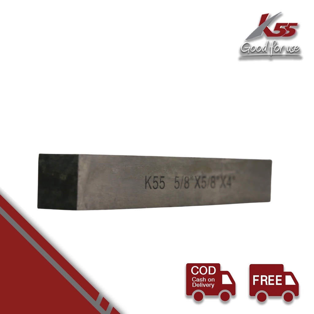 Jual K55 Pahat Bubut HSS 5/8X5/8X4" SQUARE TOOL BIT satuan | Shopee ...