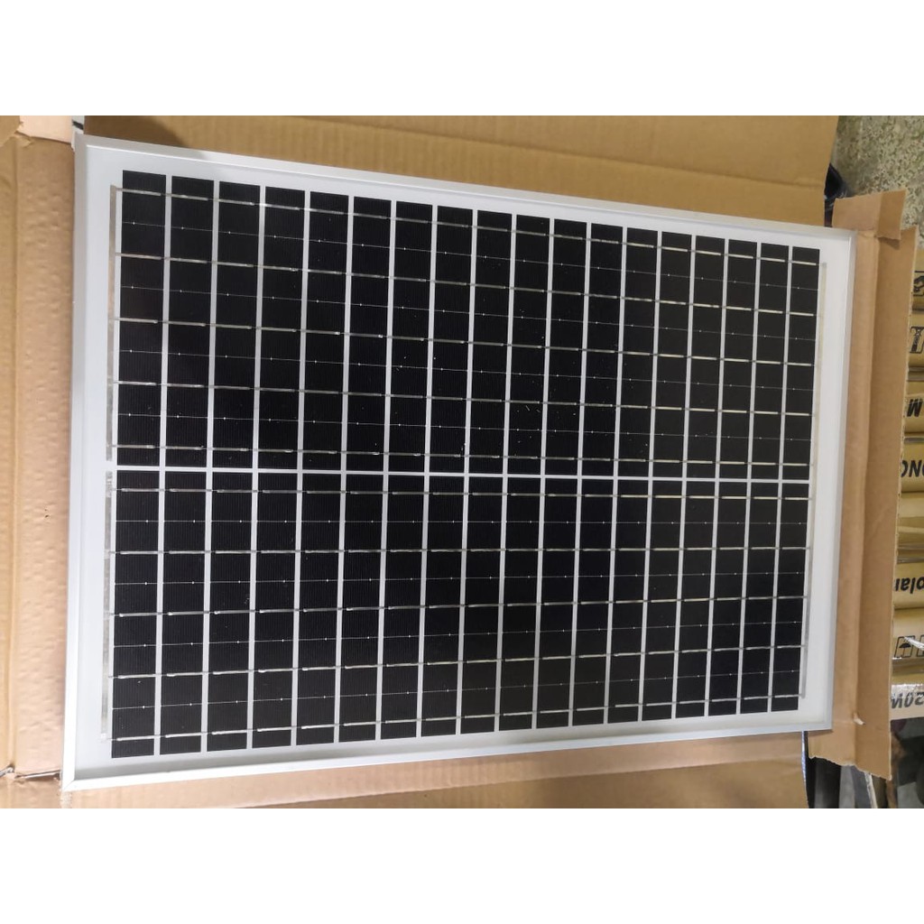 Jual Solar Panel / Panel Surya 25wp Mono Monocrystalline Original ...