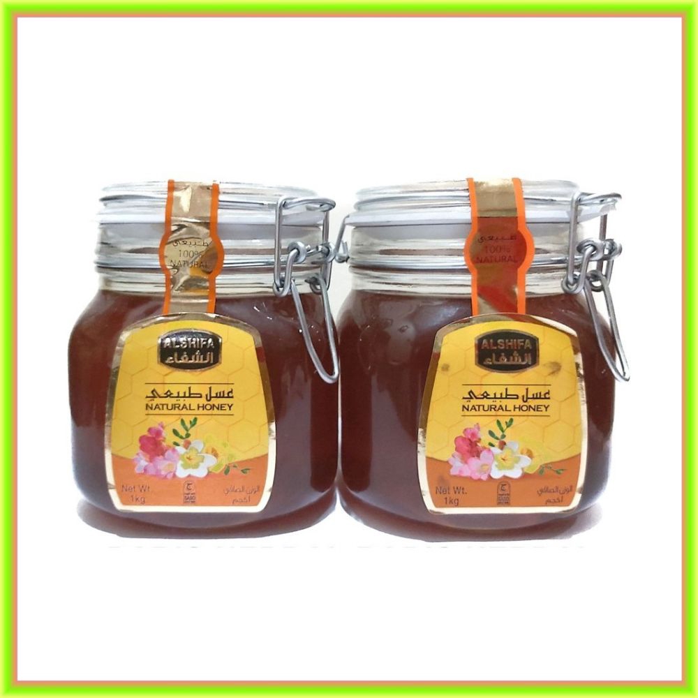 Jual AL Shifa Madu Arab ALSHIFA Natural Honey 1 kg | Shopee Indonesia