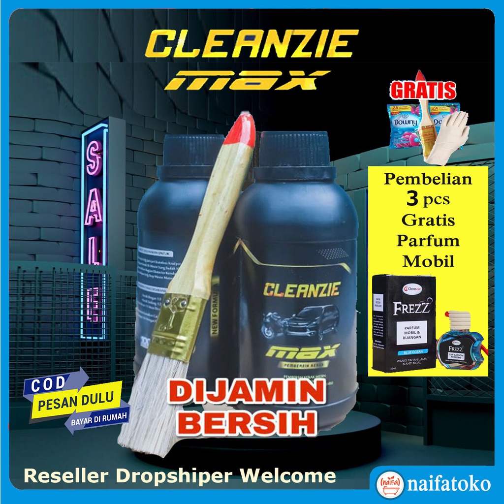 Jual Cleanzie Force Max Pembersih Mesin Motor Penghilang Karat Besi Knalpot Stainless Karatan ...