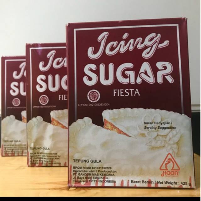 Jual Icing Sugar Fiesta 425g | Shopee Indonesia