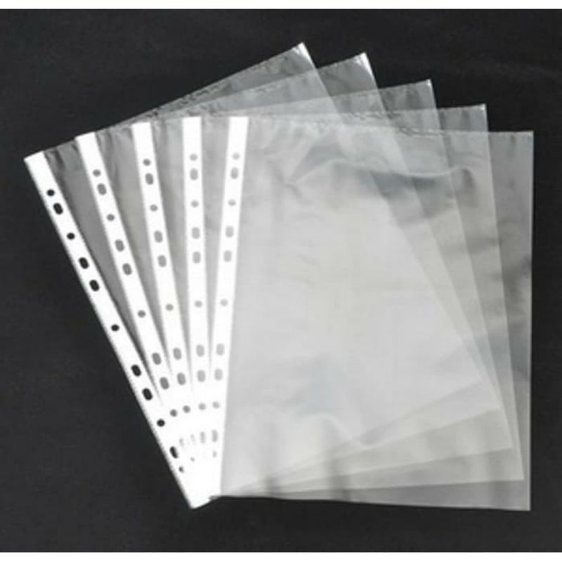 Jual Sheet Protector Folio 100 Lembar Plastik PP Pocket | Shopee Indonesia