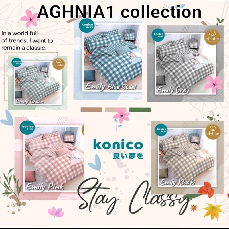 Jual SPREI / SEPRAI HOMEMADE motif emily blue uk 100 120 160 180x200 (2 ...