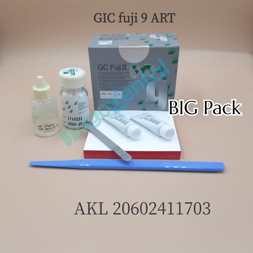Jual DENTAL GLASS IONOMER CEMENT / GIC FUJI 9 AKL BIG PACK GC FUJI IX 1 ...