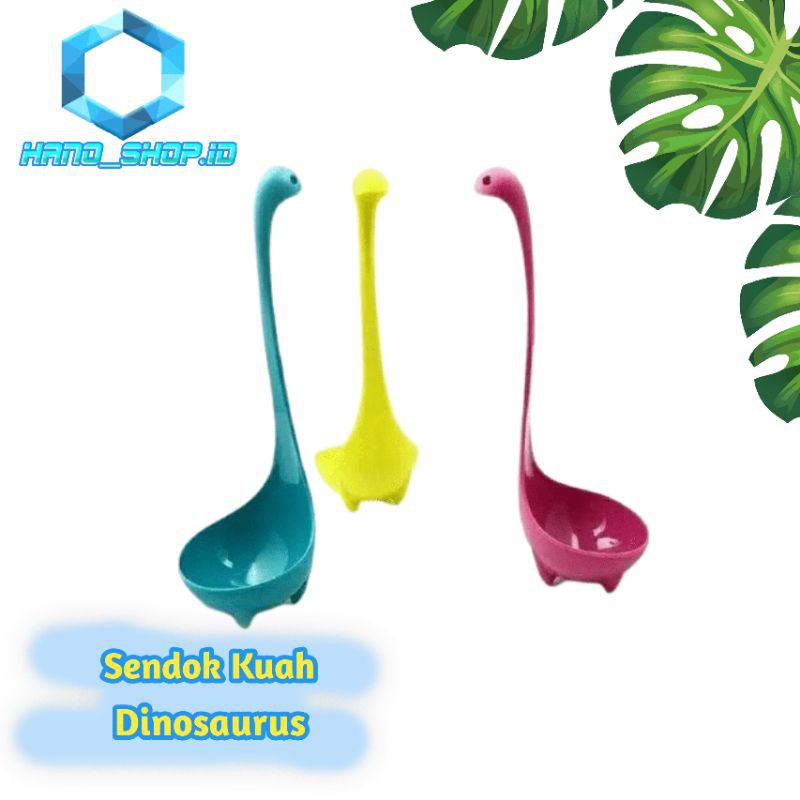 Jual Dinosaurus Sendok Kuah Unik Besar Sayur Sup Sop Centong Berdiri ...