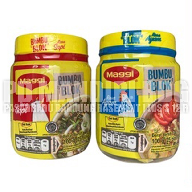 Jual MAGGI BLOK 25X4 GR | Shopee Indonesia