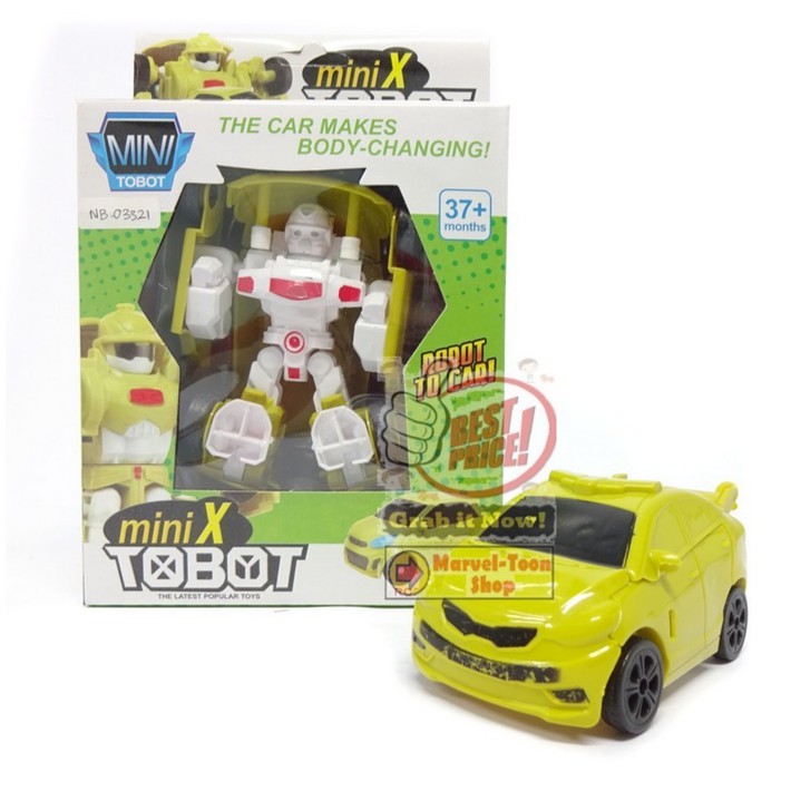Jual Mainan MiNi X TOBOT Murah --Transform Robocar figure-- | Shopee ...