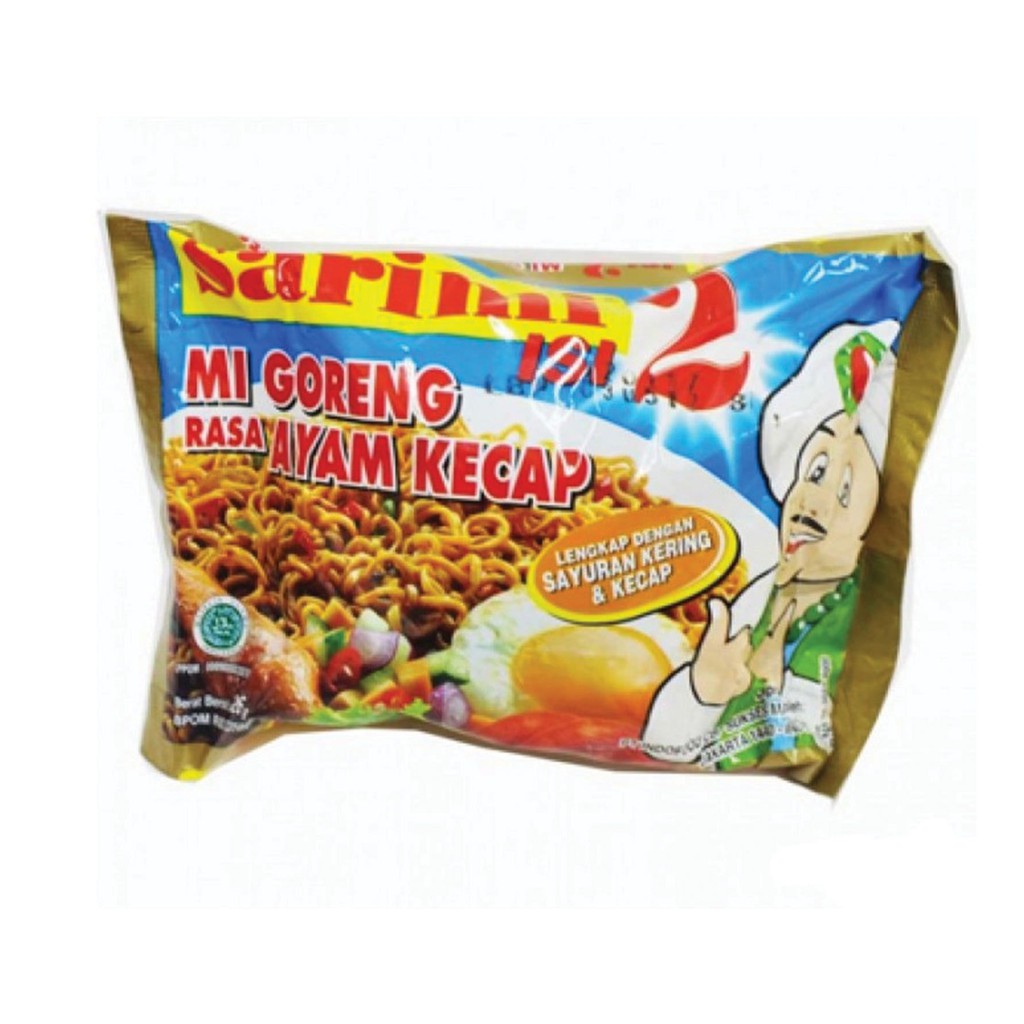 Jual SARIMI GORENG RASA AYAM KECAP 126G ISI 2_1C24P | Shopee Indonesia