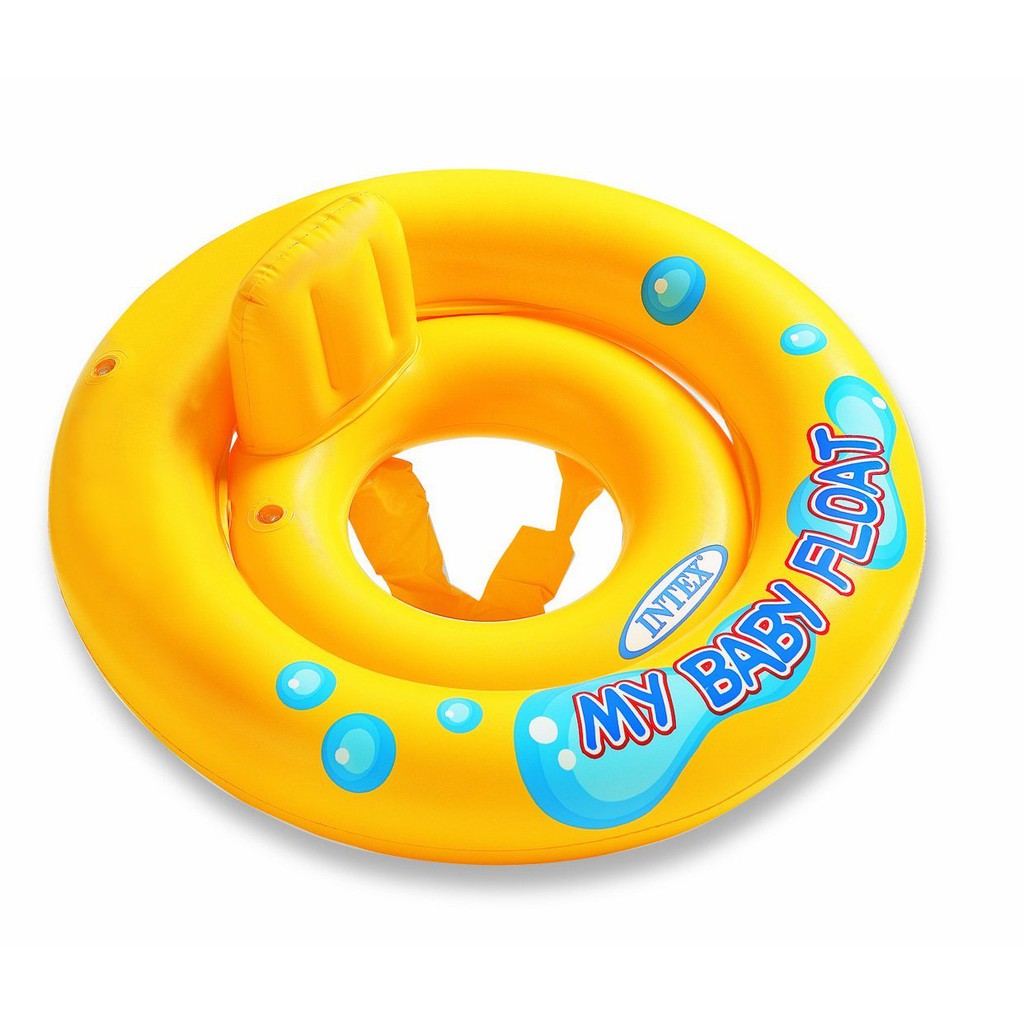 Jual my baby float intex 59574 ban renang bayi bulat double ring seat ...