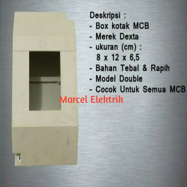 Jual Box KOTAK MCB DELTA Circuit isi 1-2 DOUBLE | Shopee Indonesia