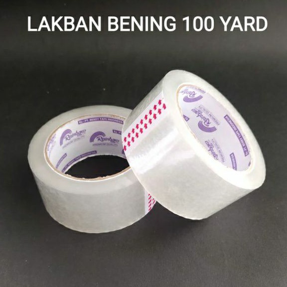 Jual LAKBAN BENING 2" Inch 100 YARD 4,8mm ISOLASI LAKBAN COKLAT BENING BESAR TEBAL | Shopee ...