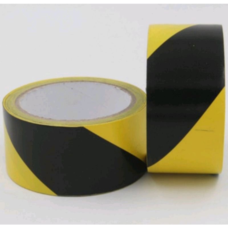Jual Police Line / Police Line Hitam Kuning / Lakban / Lakban Hitam ...