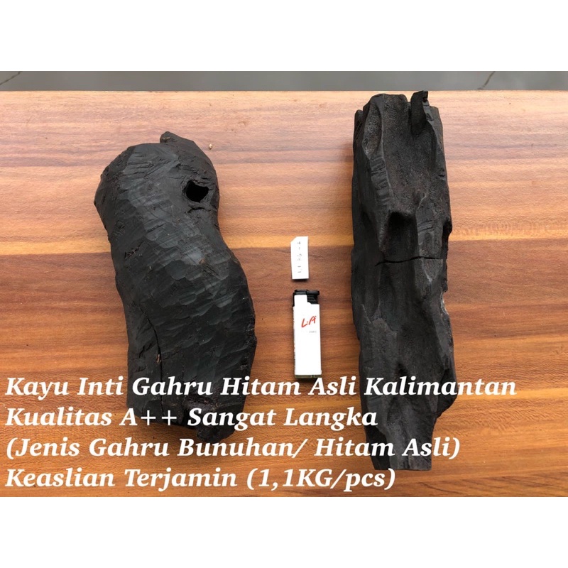 Jual Kayu Gahru Atau Gaharu Hitam Langka dan Asli Kalimantan | Shopee ...