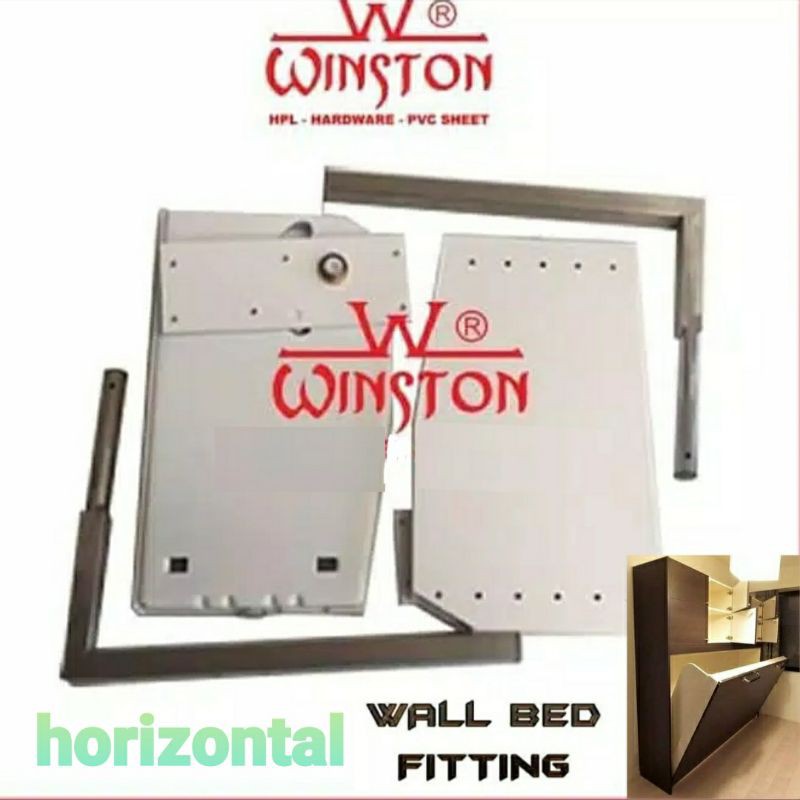 Jual Engsel Ranjang Tempat Tidur Lipat Rak Dinding Winston Bed fitting ...