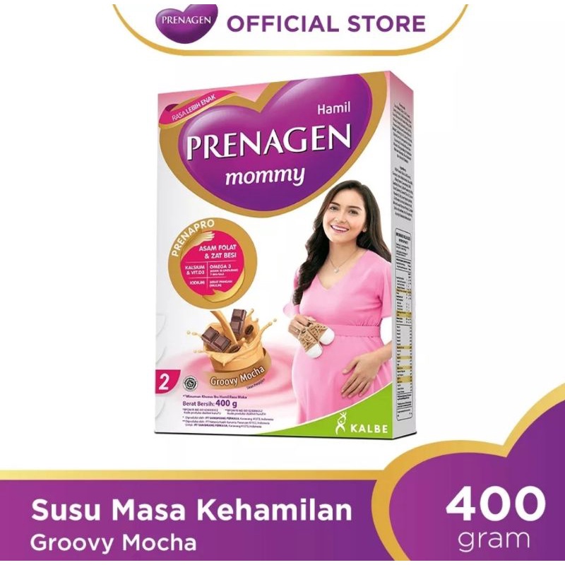Jual PRENAGEN MOMMY IBU HAMIL COKLAT VANILA MOKA STRAWBERRY KACANG HIJAU 360 GR/MOCHA/CHOCOLATE ...