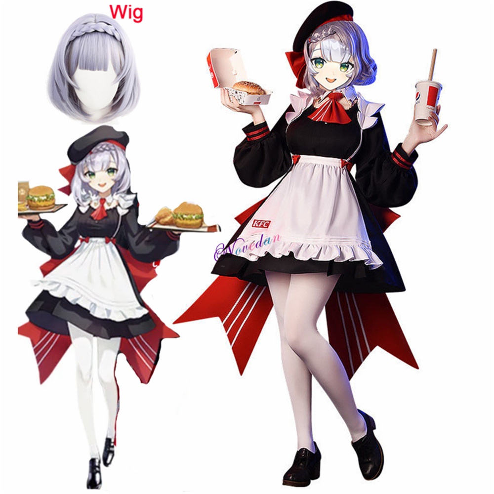 Jual PreOrder Anime Genshin Impact x KFC Noelle Maid Dress Cosplay ...