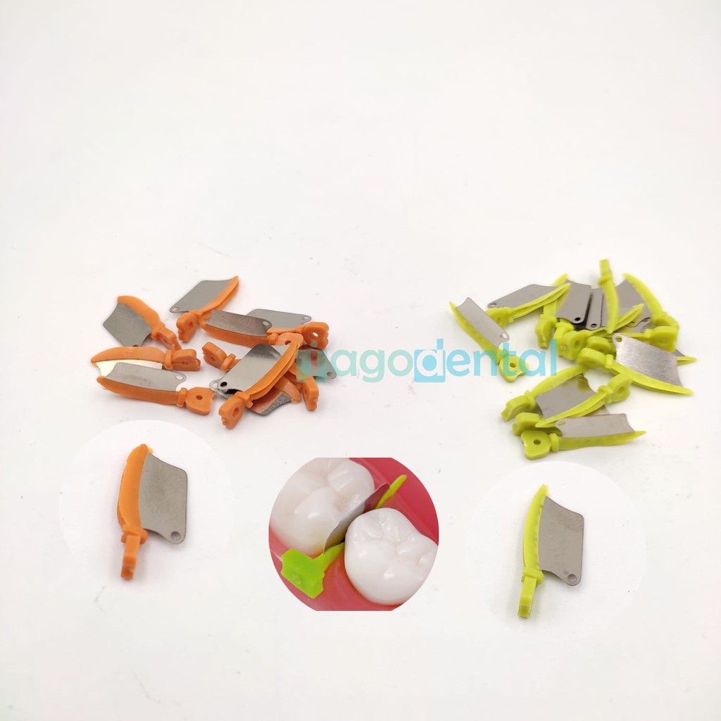 Jual DENTAL FENDERMATE WEDGE INTERPROXIMAL INTERDENTAL WEDGES MATRIX ...