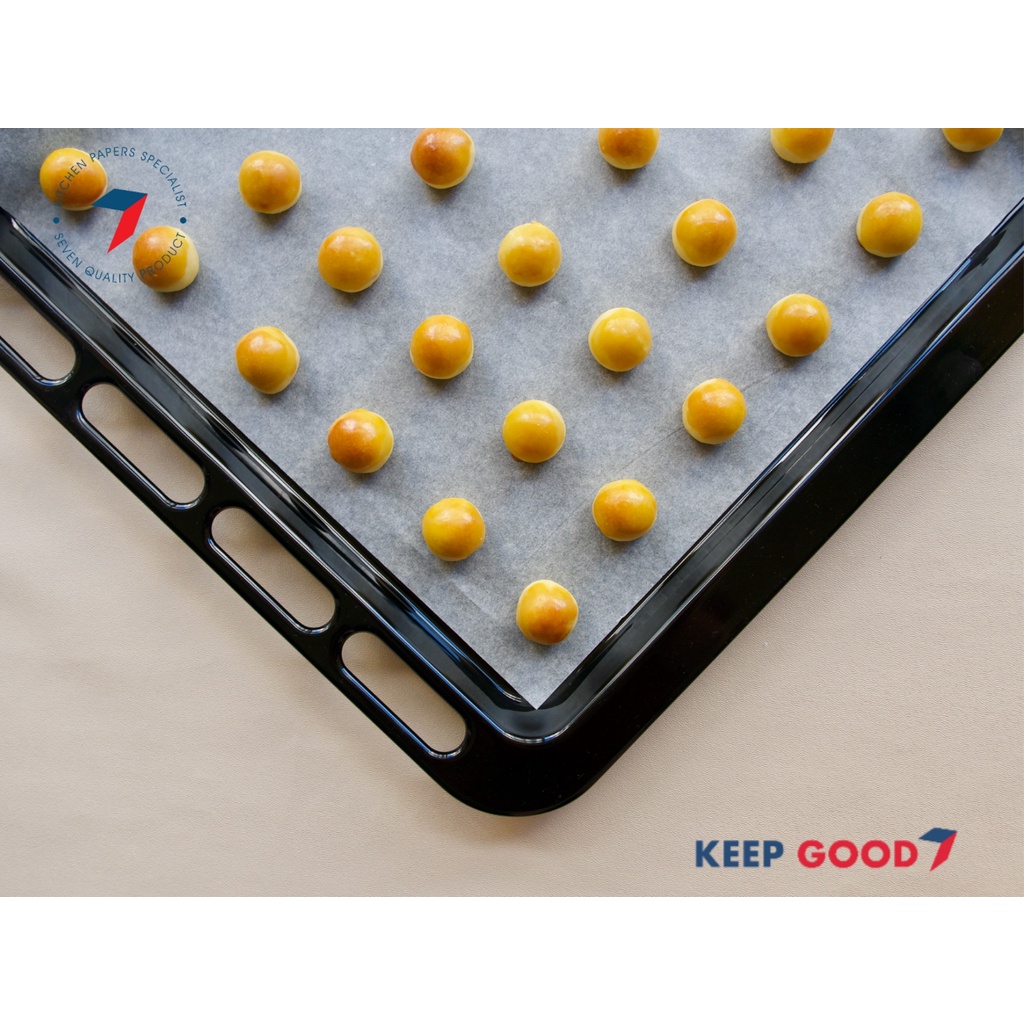 Jual Seven baking paper uk 60 x 40 putih 1 RIM (500 LEMBAR) | Shopee ...