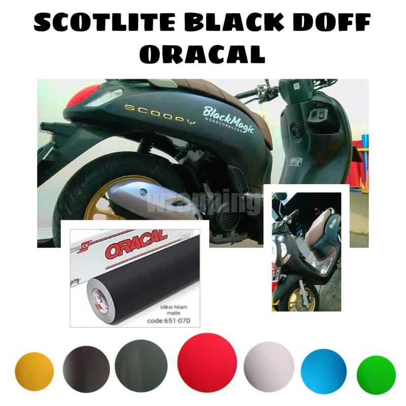 Jual stiker skotlet oracal semua warna jenis glossy dan doff Sticker ...