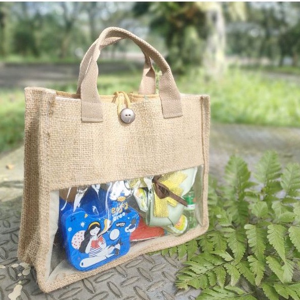 Jual tas goni humpers plus kancing batok size 25 X10 x 22 cm totebag ...