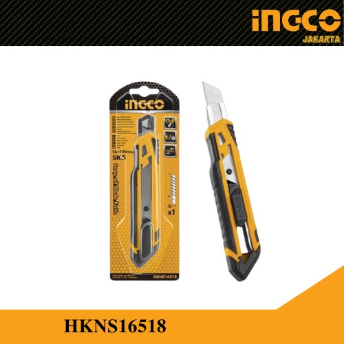 Jual Pisau Cutter Besar 18 mm / Alat Potong Kertas / Cuter INGCO ...