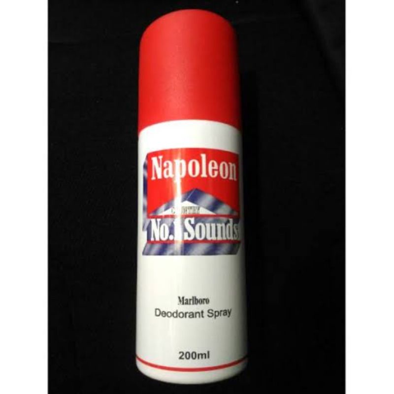 Jual Farfume Napoleon BodySpray/Marlboro Bodyspray Merah Putih 200ml ...