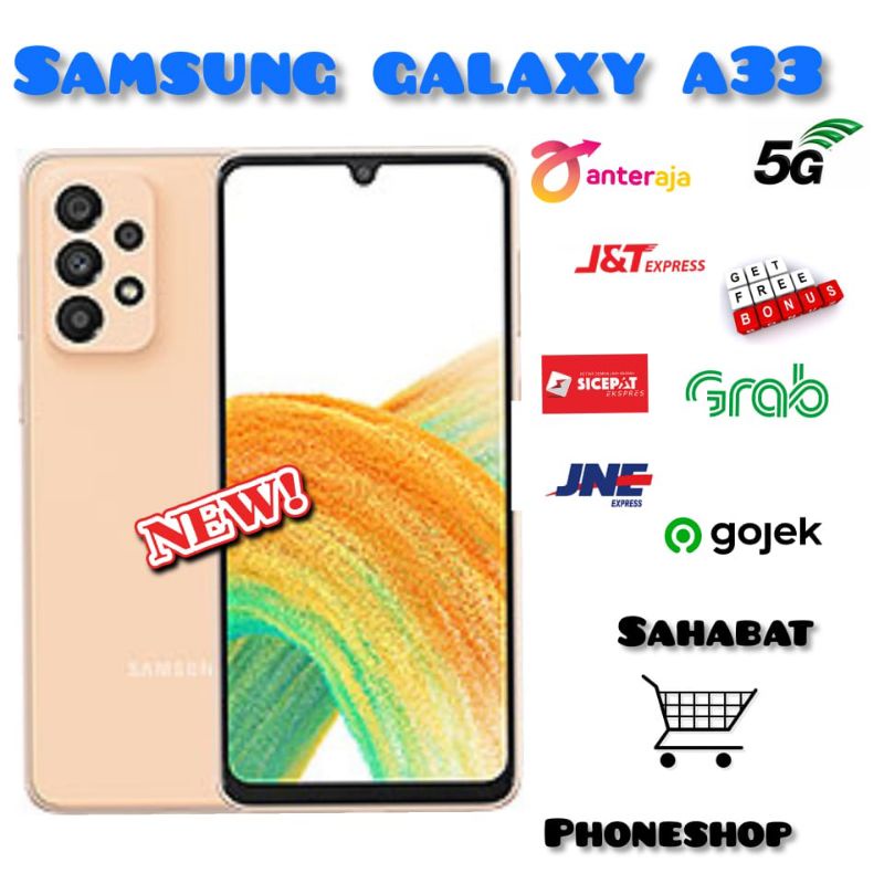 Jual SAMSUNG GALAXY A33 5G RAM 8/256 GB | Shopee Indonesia