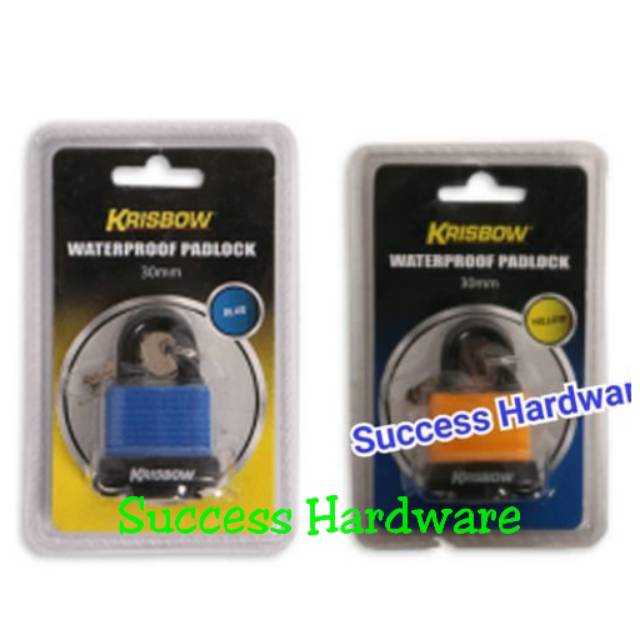 Jual KRISBOW GEMBOK WATERPROOF SHORT BEAM 30MM GEMBOK TAHAN AIR 3CM ...