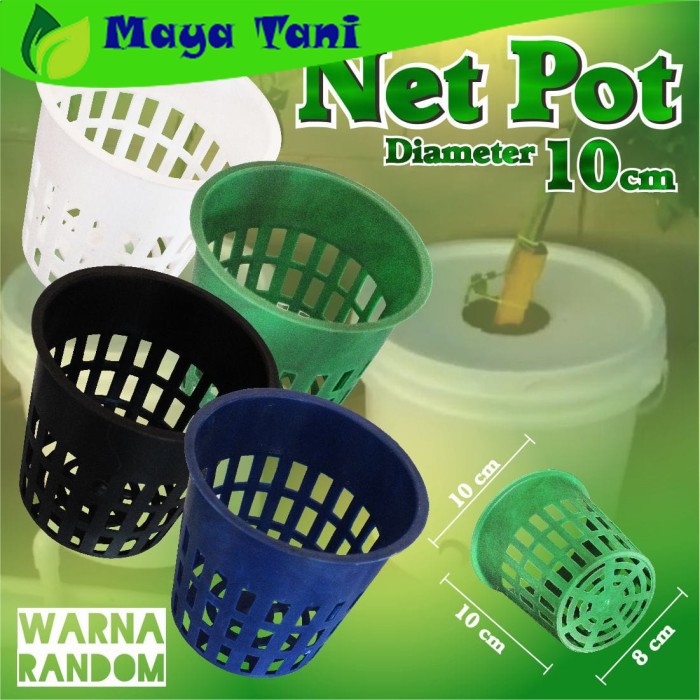 Jual Net Pot Besar Net Pot Hidroponik [10cm] | Shopee Indonesia