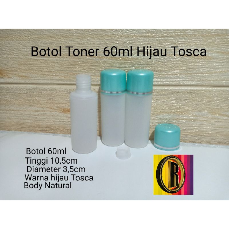 Jual Botol Toner 60ml / Botol Sabun / Botol Yardley 60ml ( kemasan ...