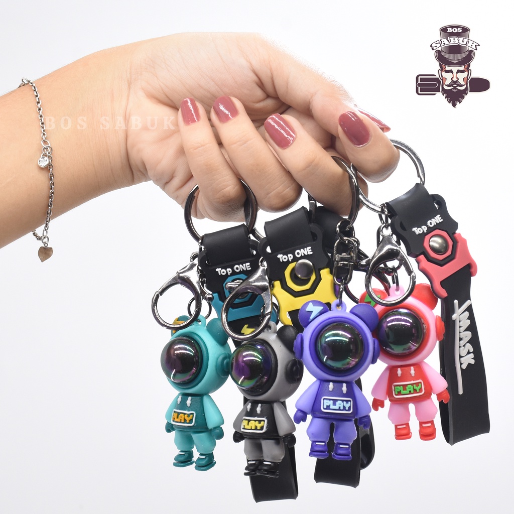 Jual Gantungan Kunci Karakter Astronot 3D Gantungan Tas Sekolah Teddy ... Jual Gantungan Kunci Karakter Astronot 3D Gantungan Tas Sekolah Teddy ...