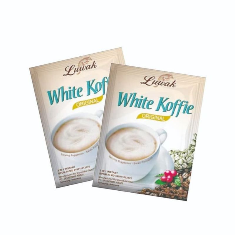 Jual Luwak White Coffee Kopi Luwak Original Kemasan Renceng isi ...