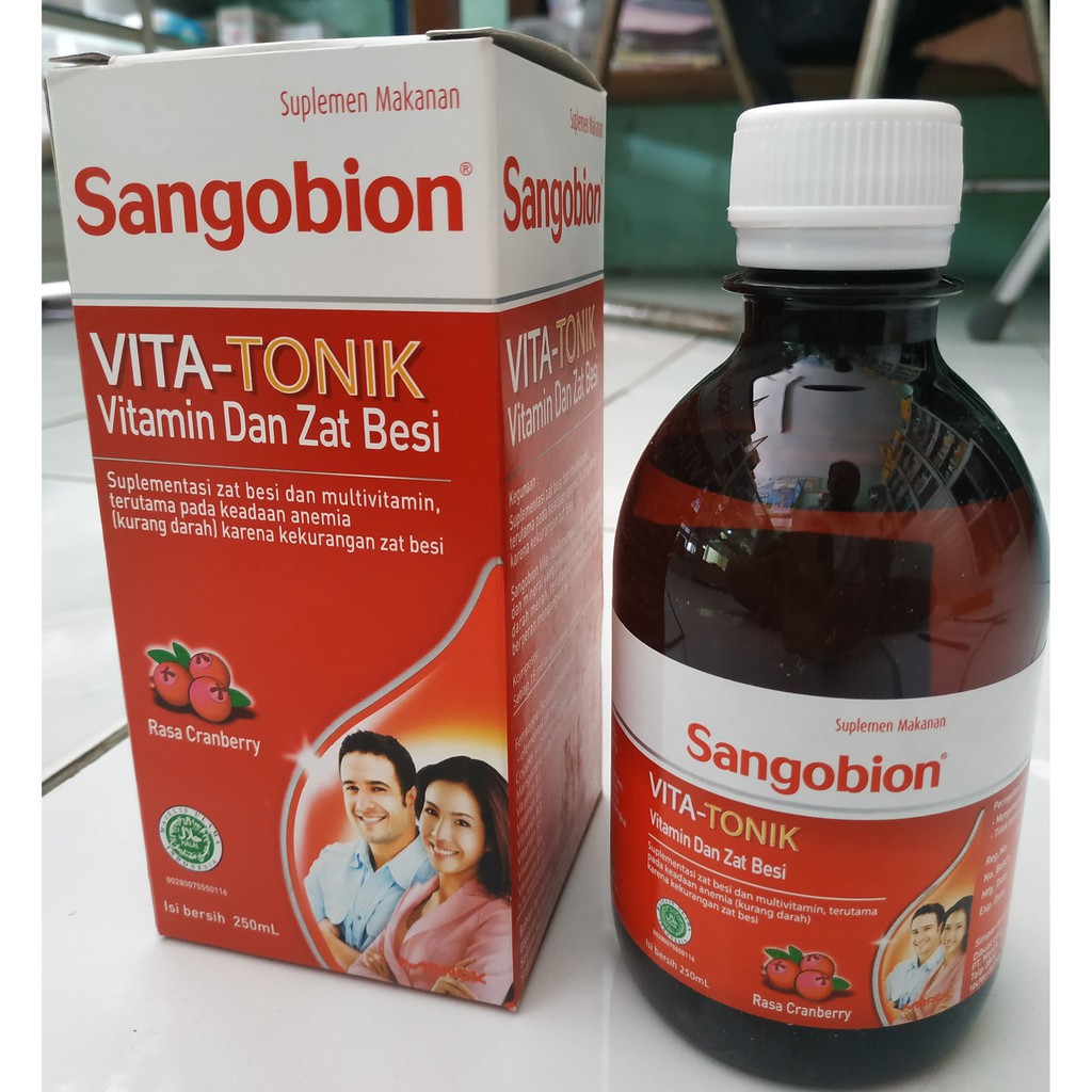 Jual SANGOBION VITATONIK - SIRUP 250 ml | Shopee Indonesia