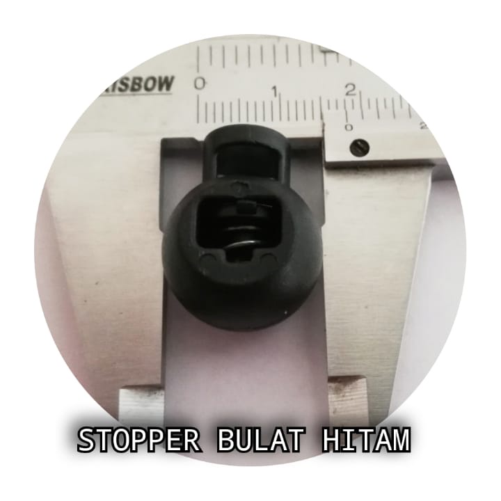 Jual Stopper Cord Lock Bulat Untuk Tali Kur, Tali Sumbu, Tali Kepang ...