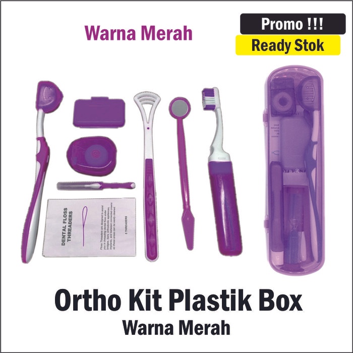 Jual Orthodontic Kit Dental Ortho Kit Box - Ungu | Shopee Indonesia