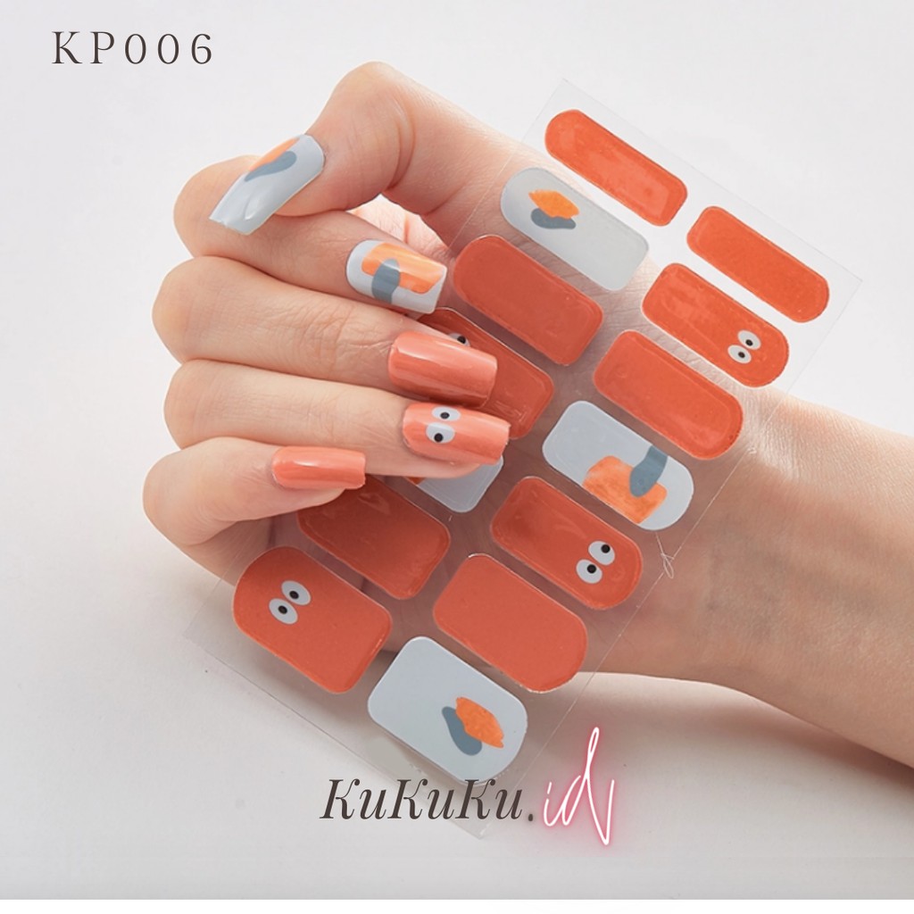 Jual STIKER KUKU / STICKER KUKU / NAIL WRAP [KP006] | Shopee Indonesia