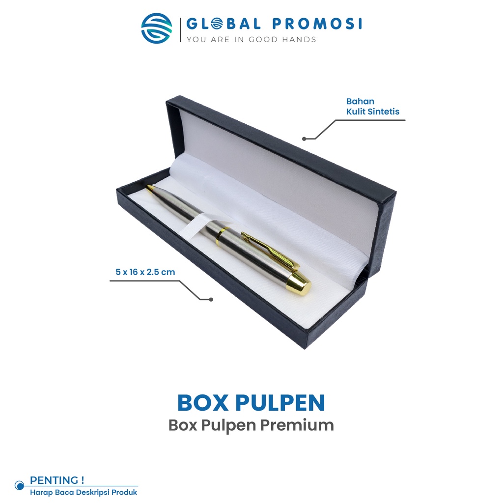 Jual Box Kotak Pulpen (Tanpa Pulpen) Polos-untuk Pulpen Besi Promosi ...