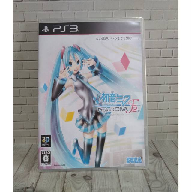 Jual BD CD KASET ORIGINAL PS3 HATSUNE MIKU PROJECT DIVA F2ND BAHASA ...