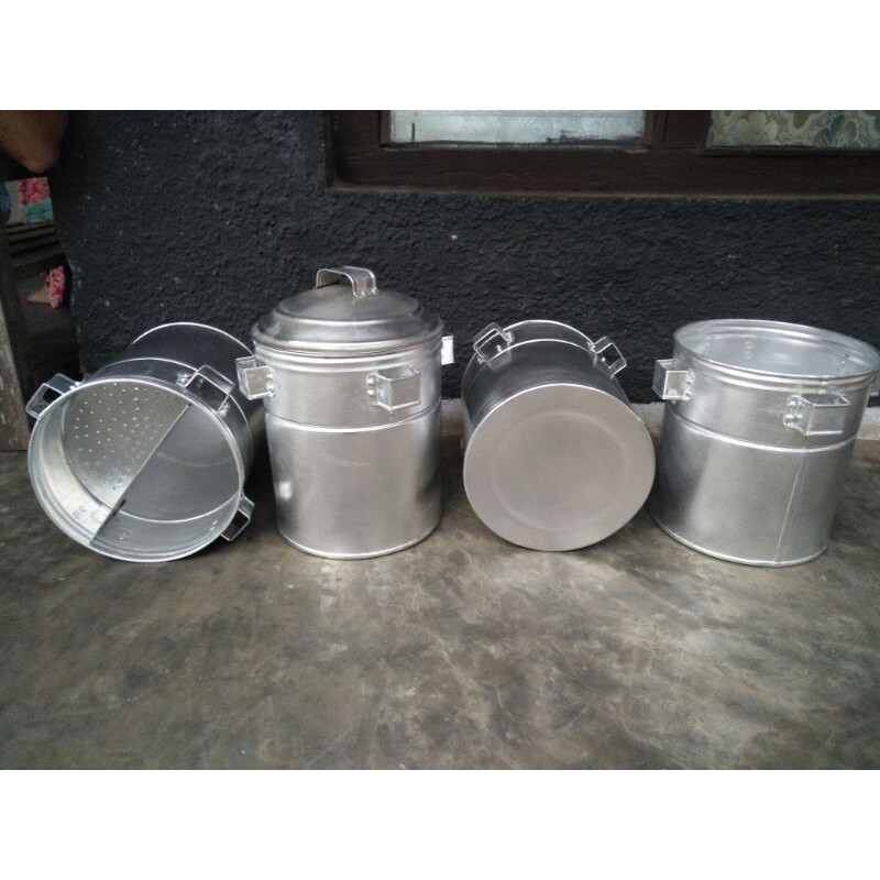 Jual Dandang Panci Bakso Almunium Dandang Bakso mini Dandang Bakso ...