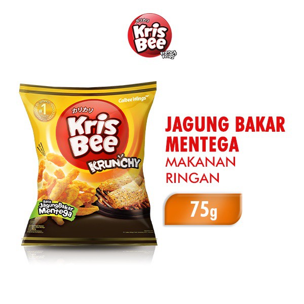 Jual Krisbee Krunchy Jagung Bakar Mentega 75 gr | Shopee Indonesia