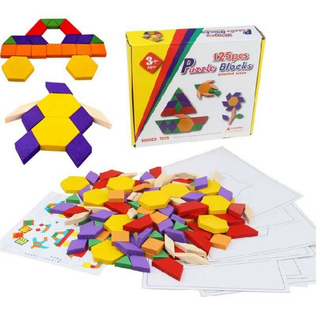 Jual Puzzle Block / Tangram | Shopee Indonesia