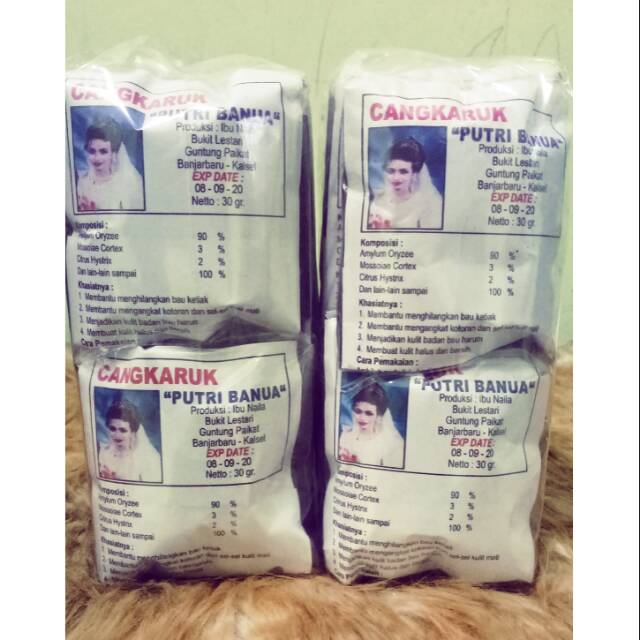 Jual 1 pack lulur cangkaruk isi 16 pcs | Shopee Indonesia